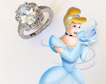 Popular items for cinderella ring on Etsy
