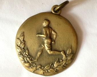 Vintage sports medal | Etsy