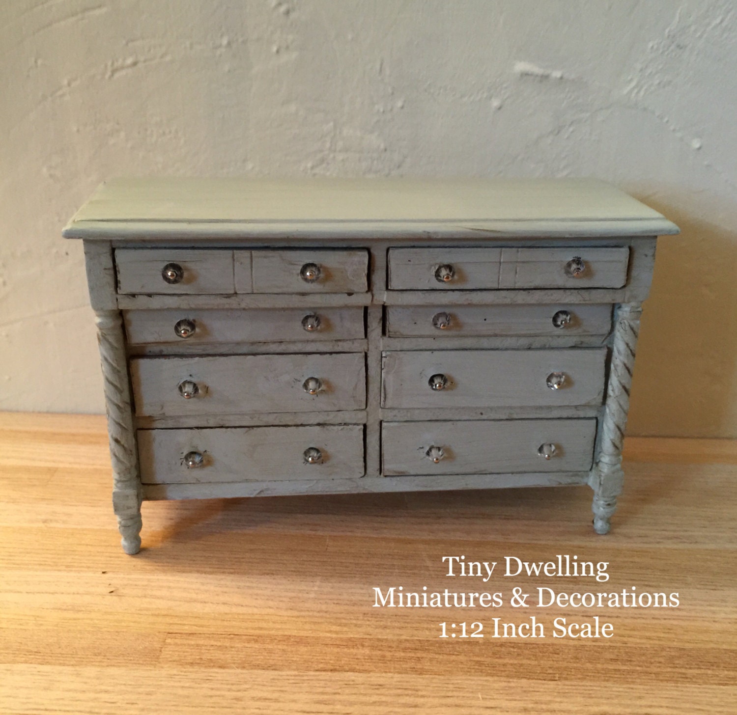 Miniature Dresser Buffet French Dollhouse Miniature