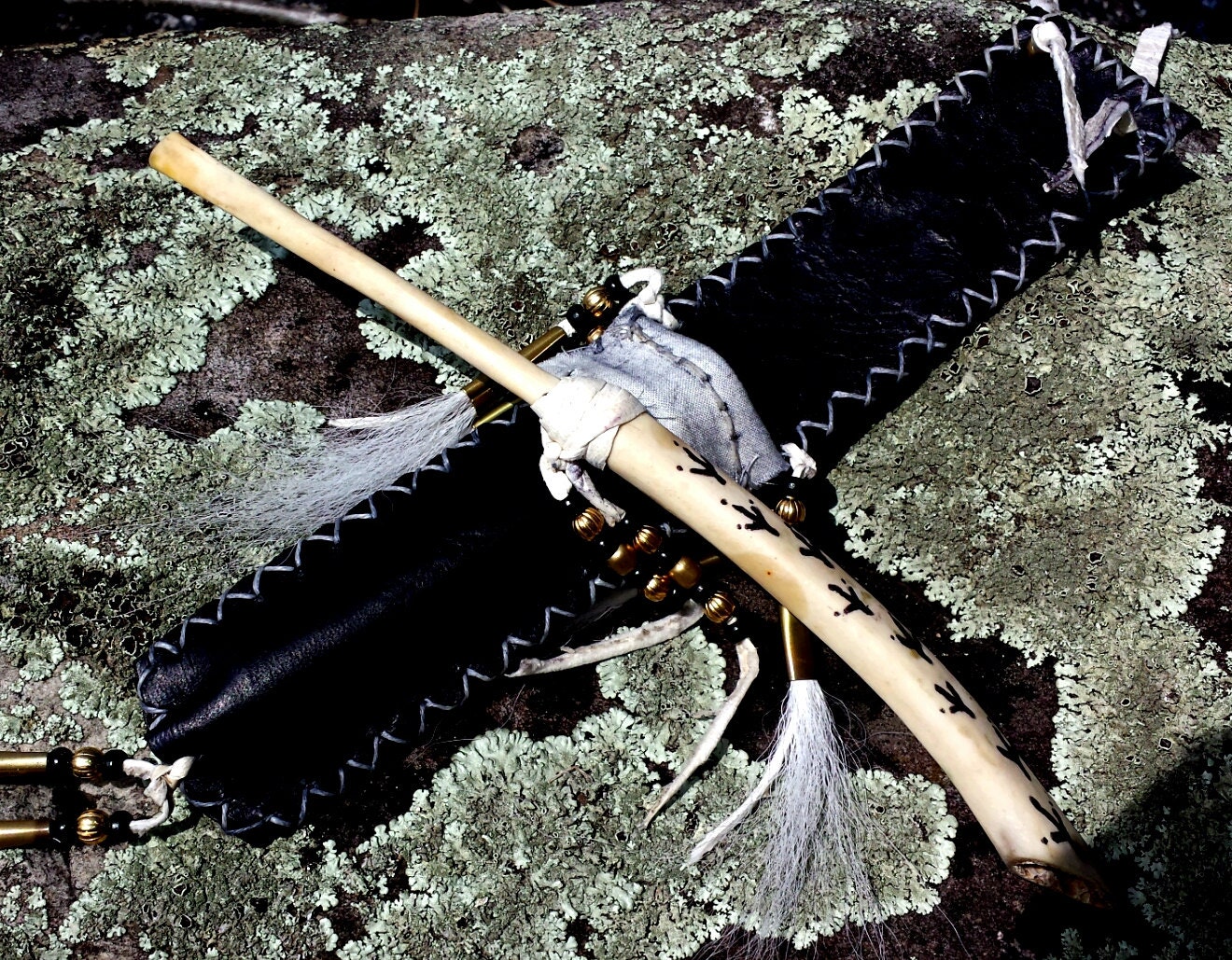 Wing Bone Turkey Call with Neck Sheath