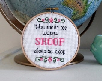 Hip hop cross stitch | Etsy