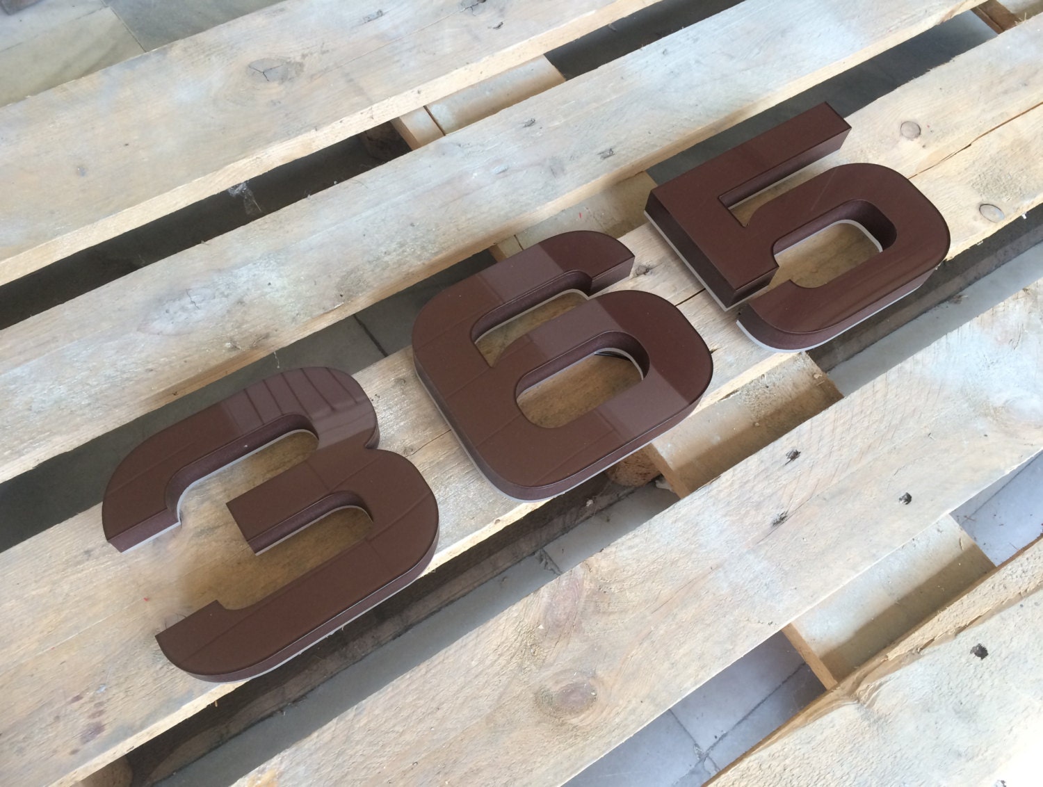 Set of House Numbers House Number Sign Address sign Modern