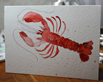 Crawfish painting | Etsy