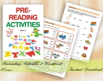 Pre-Writing Activities for preschool and kindergarten children