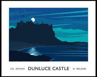 Dunluce castle | Etsy
