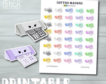 Printable Planner Stickers by PrintStick on Etsy