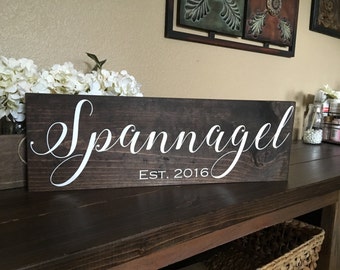 Wooden name signs | Etsy