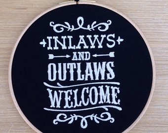 Outlaw sign | Etsy