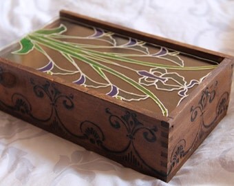 Stained glass case | Etsy