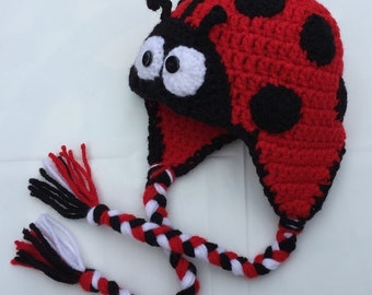 Lady bug hat | Etsy