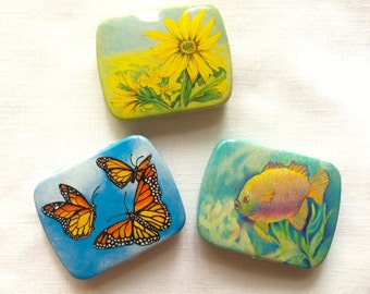 Decorative pill box | Etsy