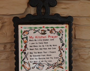 My kitchen prayer | Etsy