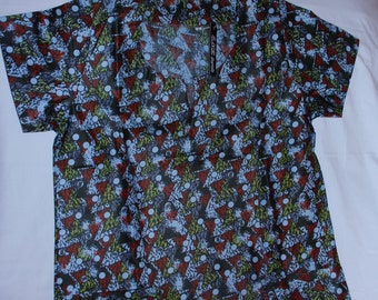 African print scrubs | Etsy