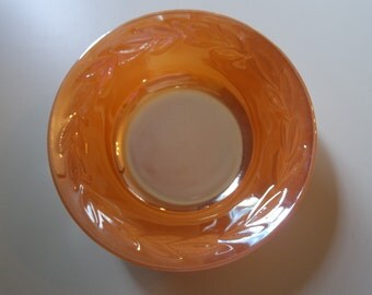 Peach lusterware | Etsy