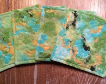 Quilt coasters | Etsy