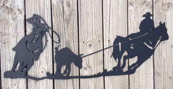 Team Roper by splitmountainmetals on Etsy