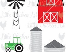 Unique barn clip art related items | Etsy