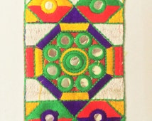 Popular items for mirror work fabric on Etsy