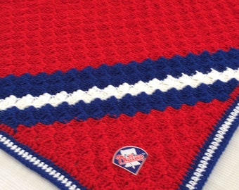 Phillies blanket | Etsy