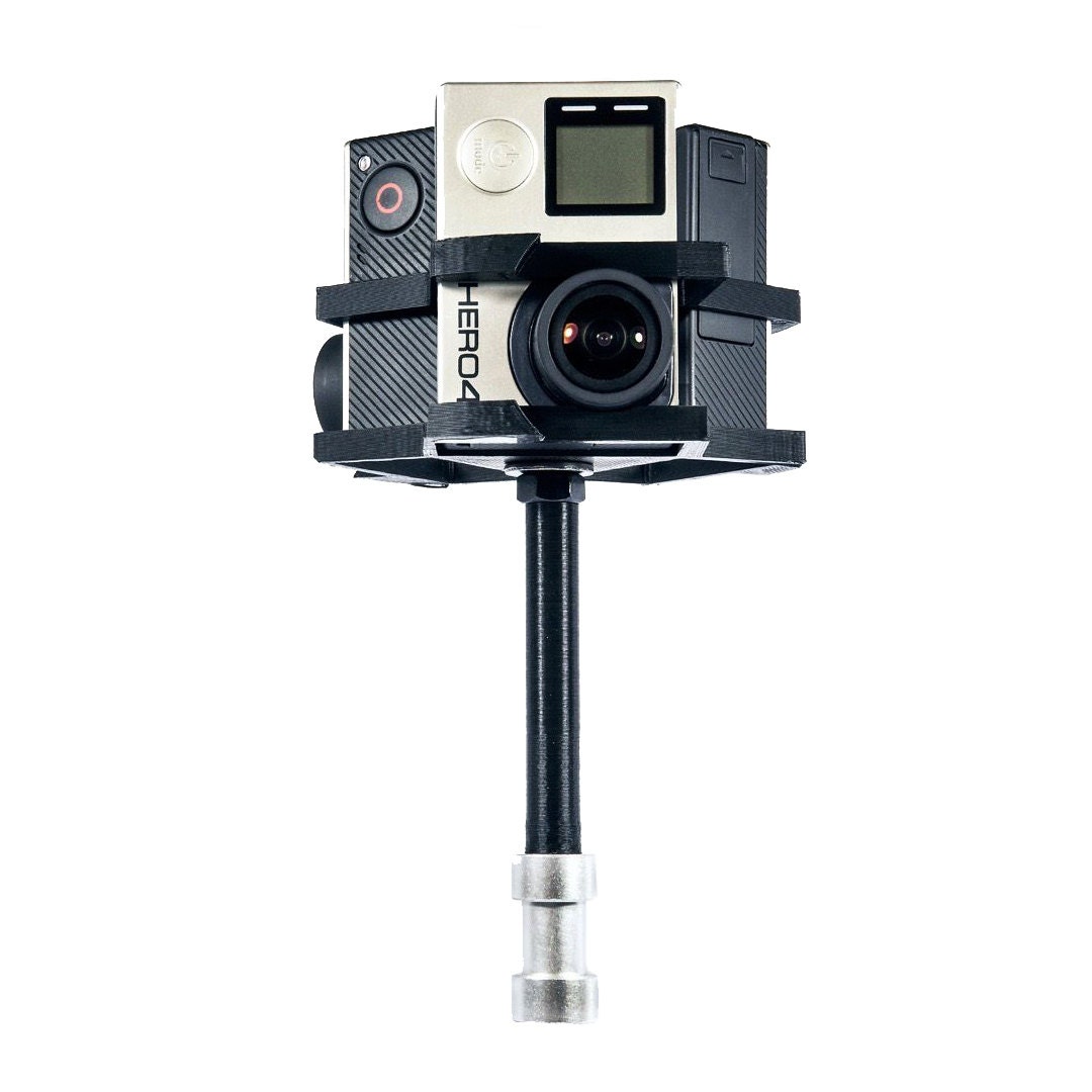 3D Printed GoPro 3 Camera Rig Mount Spherical Panoramic 360