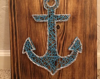 Anchor string art | Etsy