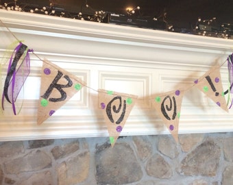 Halloween pennants | Etsy