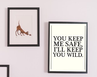 Keep me wild | Etsy