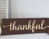 Unique give thanks sign related items | Etsy