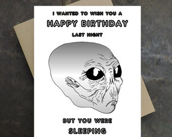 Alien Birthday Memes