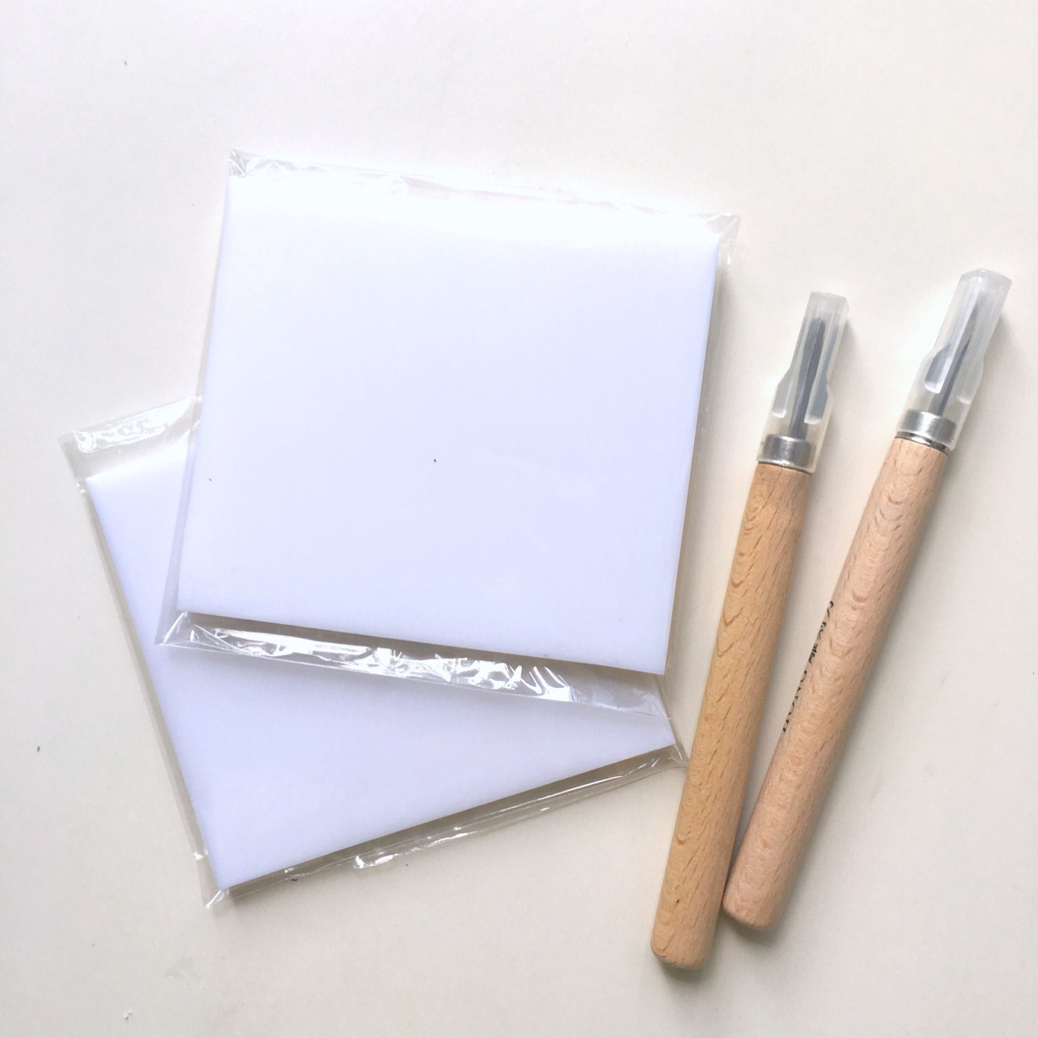 Make it yourself Rubber stamp carving set for beginners/