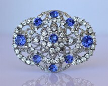 Unique bridal broach related items | Etsy