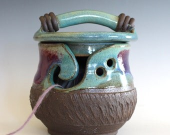 Unique funny face yarn bowl related items | Etsy