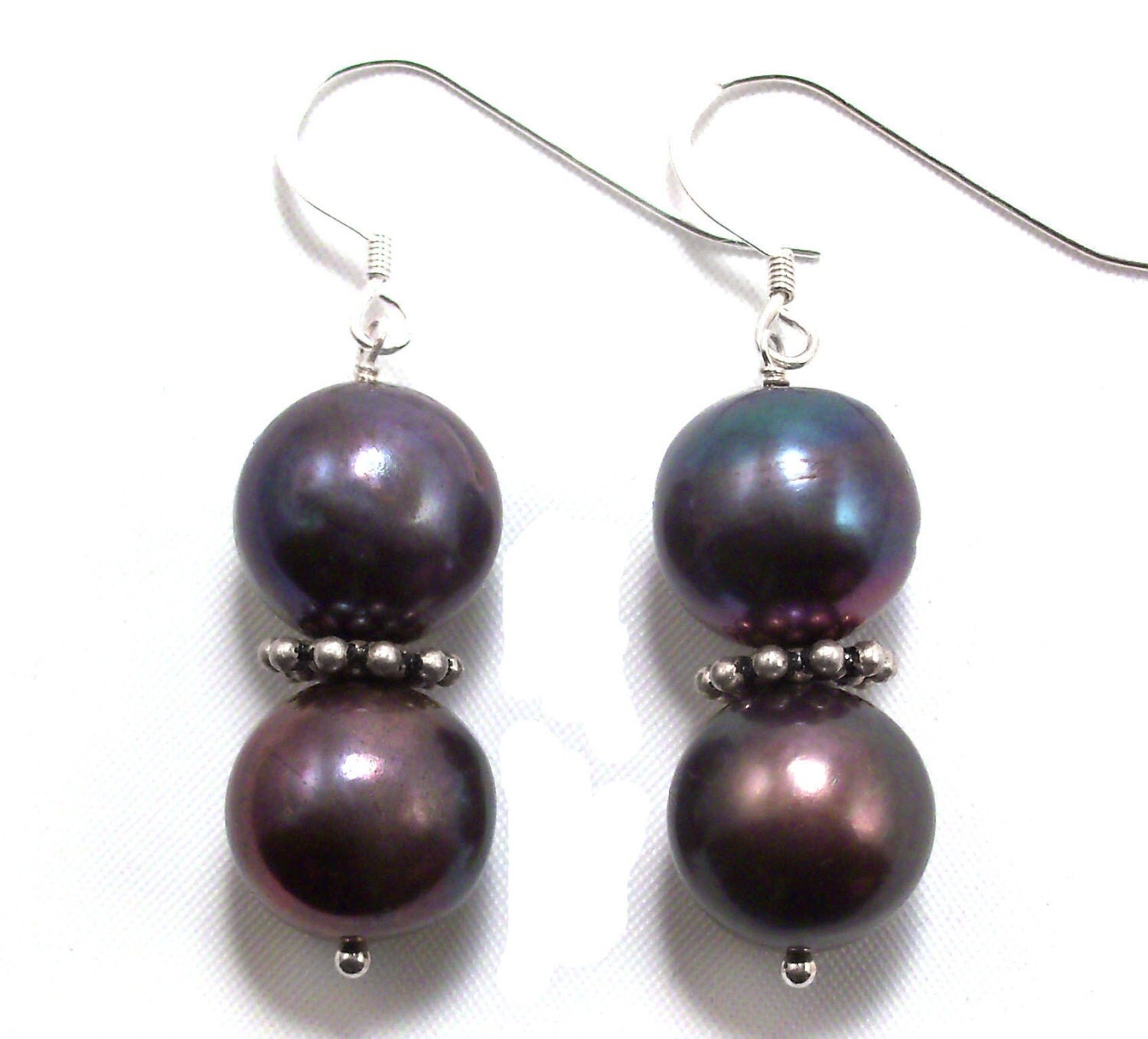 Large Freshwater Peacock Pearl And Sterling Silver By Sleeplessart