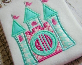 Castle applique | Etsy