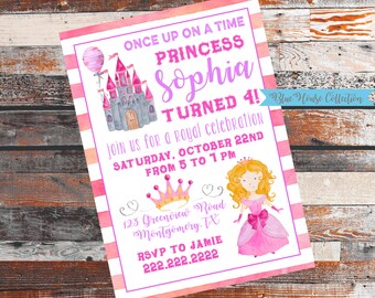 Items similar to DIY Fairy Tale Princess Party Printables on Etsy