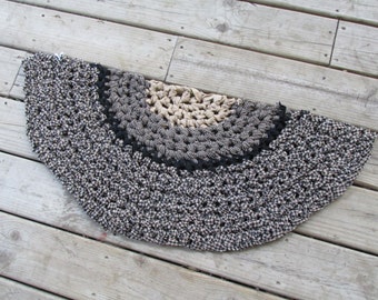 Half circle rug | Etsy