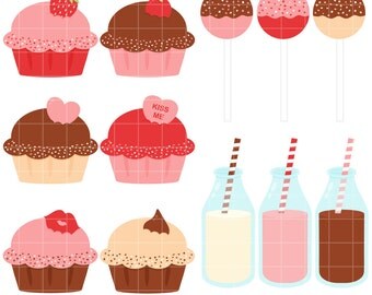 Unique cake pop clipart related items | Etsy