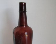 Unique brown liquor bottle related items | Etsy