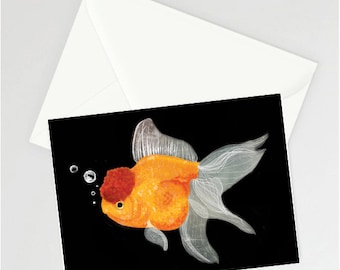 Items similar to Happy Little Goldfish Hair Clip on Etsy