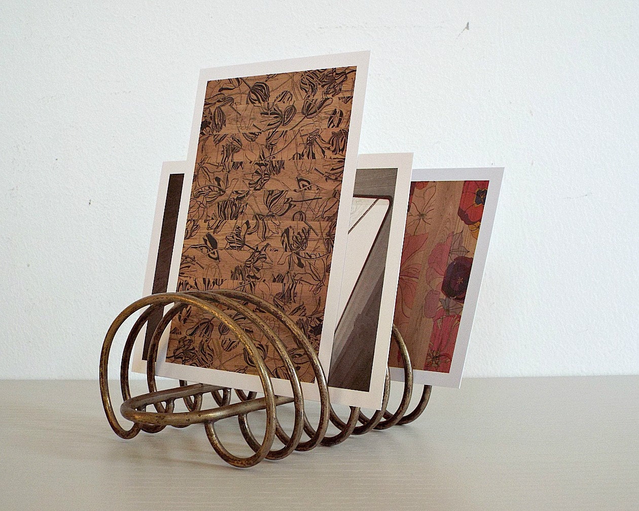 retro TOAST RACK – vintage french tast holder, letter holder, mail ...