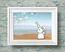 Unique sea bunny related items | Etsy