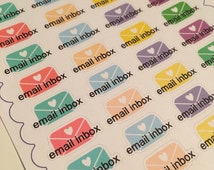 Unique email stickers related items | Etsy