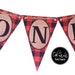 MADE TO ORDER Lumberjack Buffalo Plaid and Burlap Banner