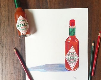 Tabasco art | Etsy
