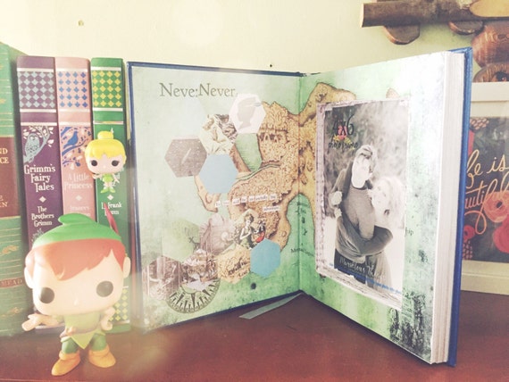 Peter Pan Frame Picture Frame Peter Pan Art Nursery Decor