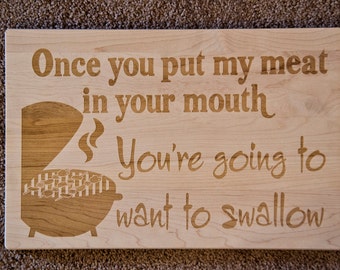 Funny cutting board | Etsy