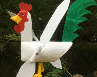Rooster whirligig | Etsy