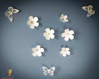 3d wall decals | Etsy