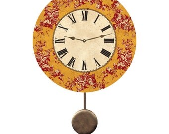Personalized Family Clock Pendulum Clock