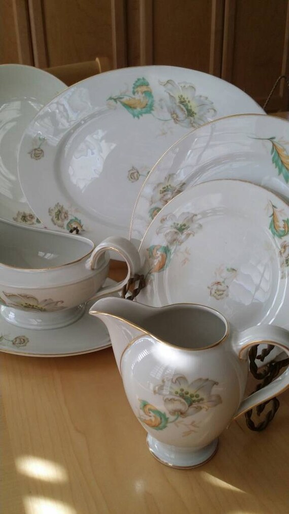 Items similar to RARE Vintage Germany China by Thomas CHARMONT Pattern ...